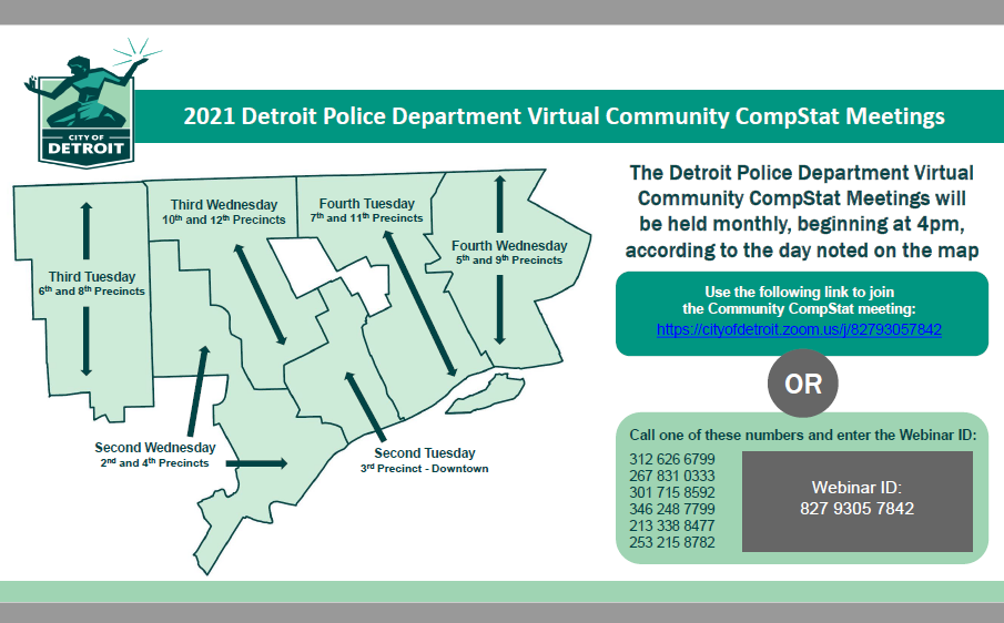 Info on Community CompStat Meetings – Detroit Police Office of Public ...